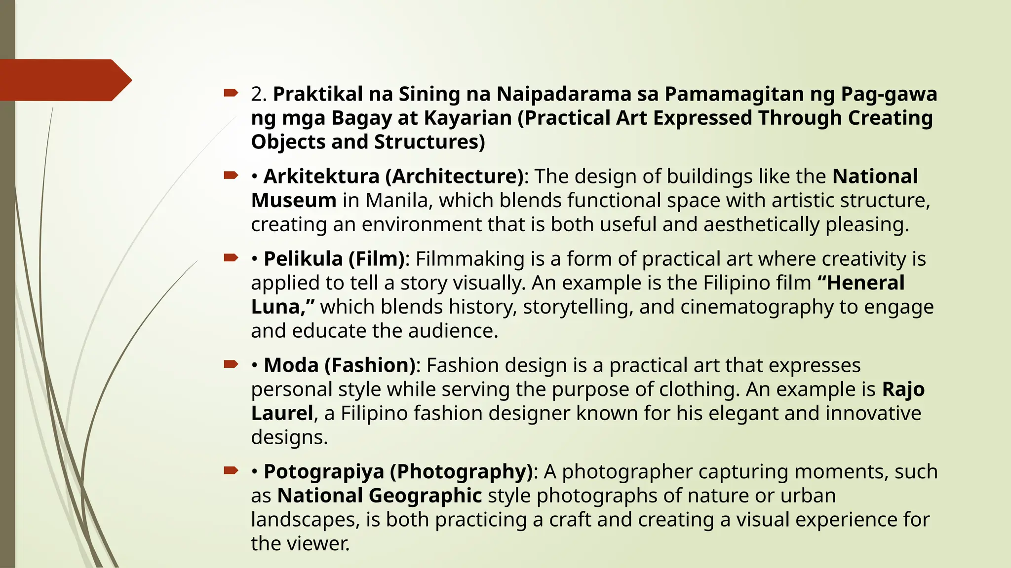 Mga Sining na nagpapakilala sa Komunidad | PPTX