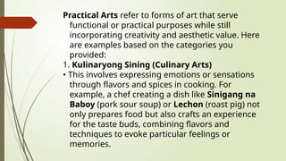 Mga Sining na nagpapakilala sa Komunidad | PPTX