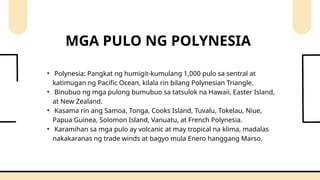 ARALING PANLIPUNAN 8 - ARALIN 2 MGA SINAUNANG KABIHASNAN | PPTX