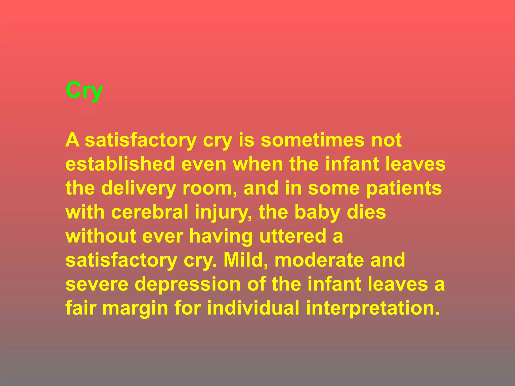 APGAR Score - Grading, Scoring, Cry, Heart Rate, Respiratory Effort ...