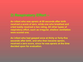 APGAR Score - Grading, Scoring, Cry, Heart Rate, Respiratory Effort ...