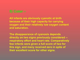 APGAR Score - Grading, Scoring, Cry, Heart Rate, Respiratory Effort ...