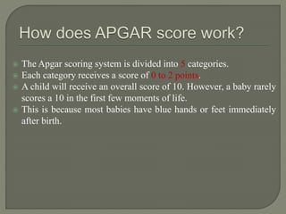 APGAR SCORE | PPTX | Parenting Babies and Toddlers | Parenting