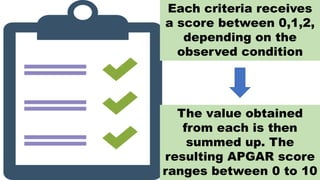 Apgar score |newborn assessment | PPTX