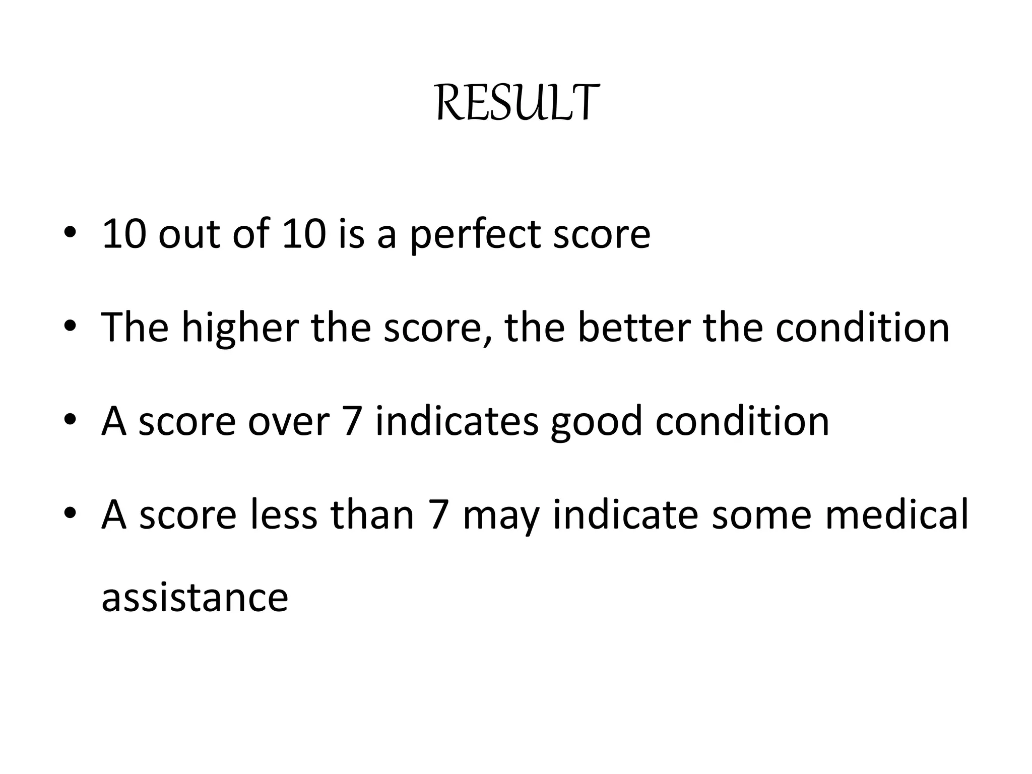 Apgar score | PPTX