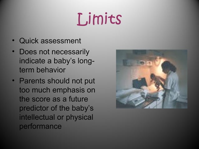 APGAR SCORE: A quick assessment of the newborn | PPT | Parenting Babies ...