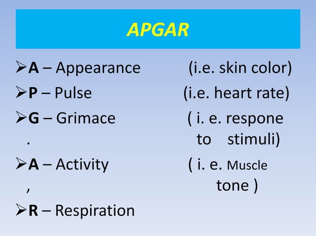 Apgar score by rajeev | PPTX | Pregnancy | Reproductive Health