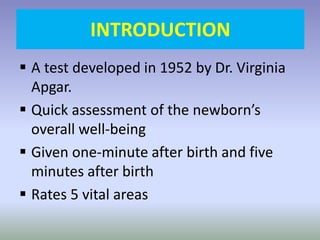 Apgar score by rajeev | PPT