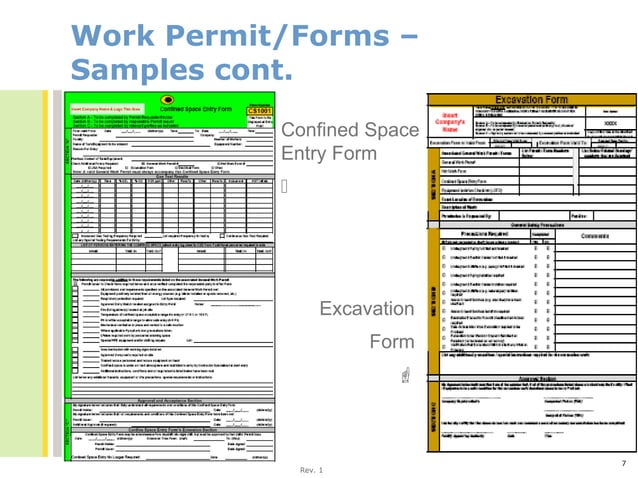 Permit To Work for all work for site and refinery | PPT