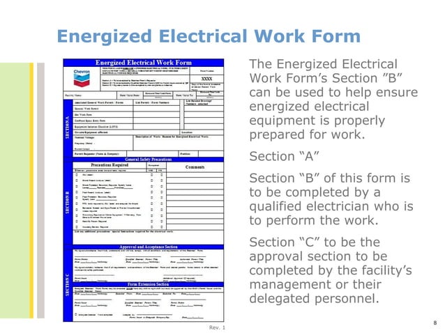 General or Cold work permit to work procedures | PPT