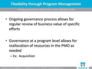 A Program Management Approach to Business Continuity | PPTX