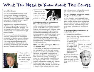 AP US Government Brochure | PDF