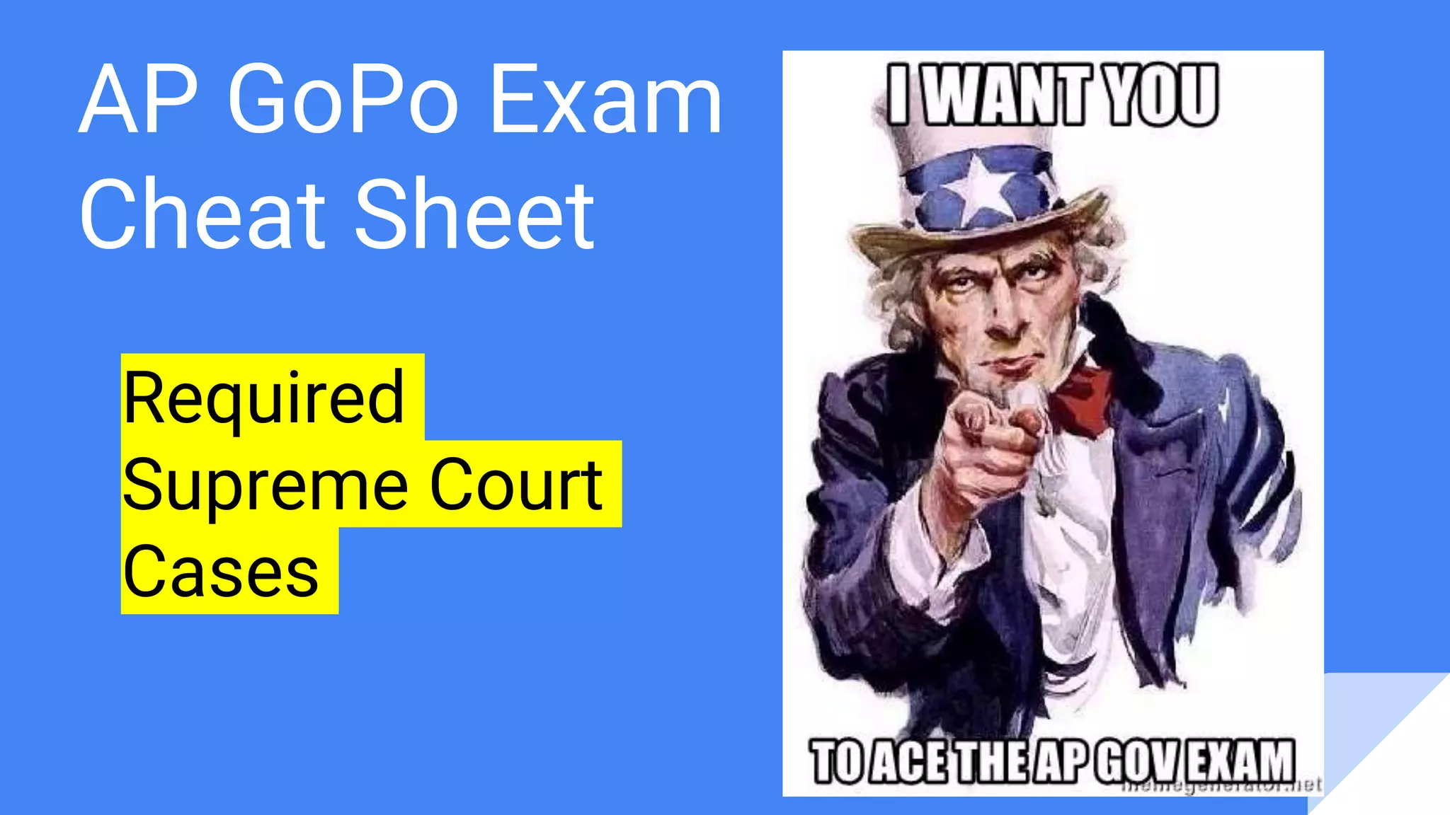 Required Court Cases | PPTX