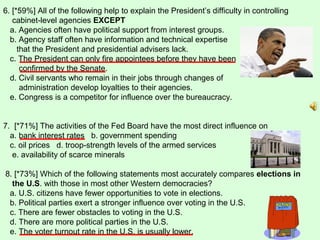 Apgov1989mcexam | PPT | Civic affairs | Politics