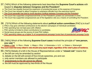 AP Government 1989 MC Exam | PPT | Civic affairs | Politics