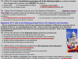 AP Government 1989 MC Exam | PPT