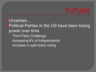 Ap gov chapter 8 political parties | PPTX