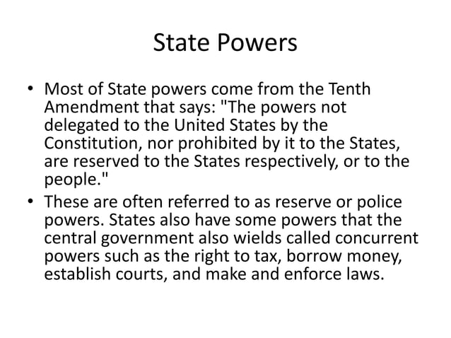 AP Gov Federalism Lyberger 2015.pptx