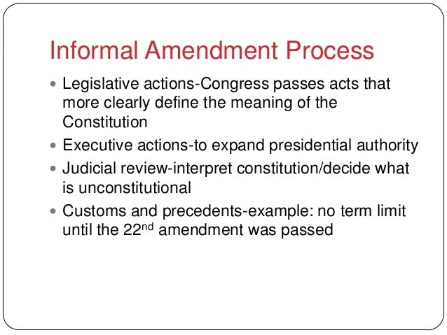 22nd Amendment Examples