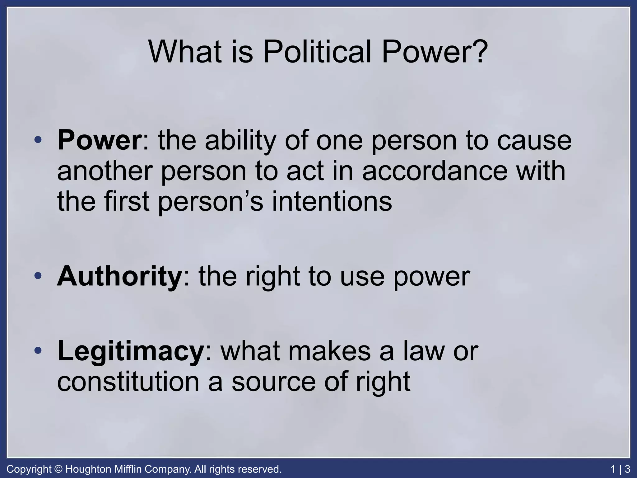 ap gov ppt ch01.ppt | Civic affairs | Politics