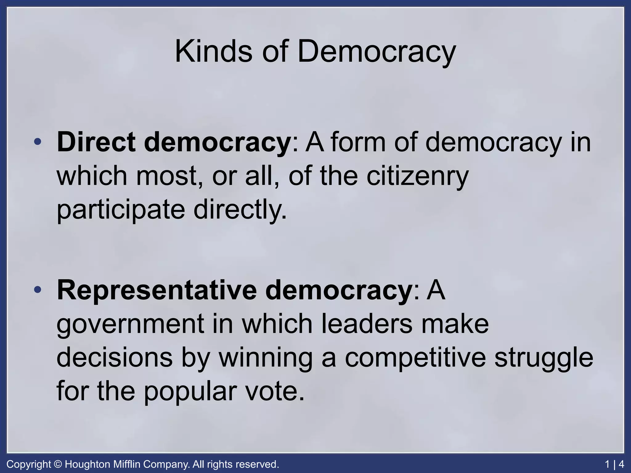 ap gov ppt ch01.ppt | Civic affairs | Politics