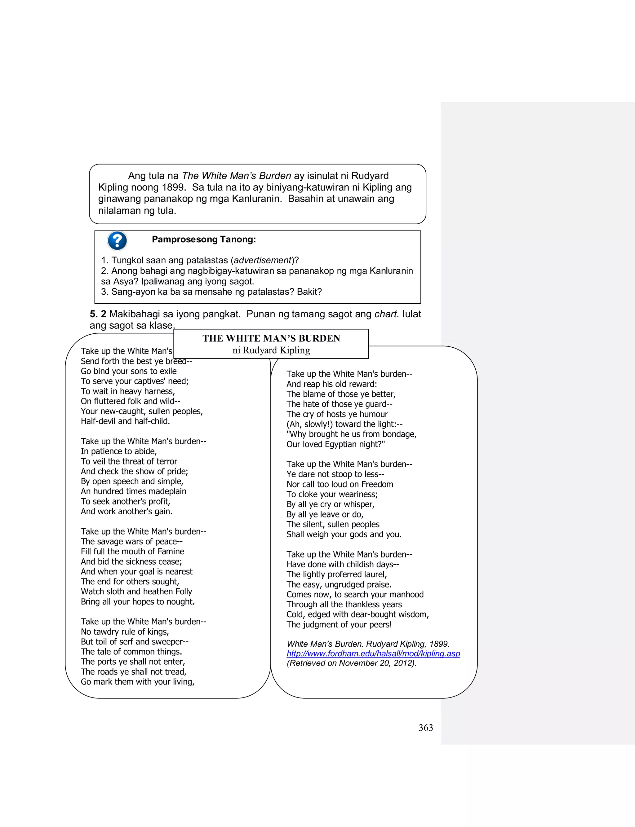 Araling Panlipunan Grade 8 Fourth Quarter Module | PDF