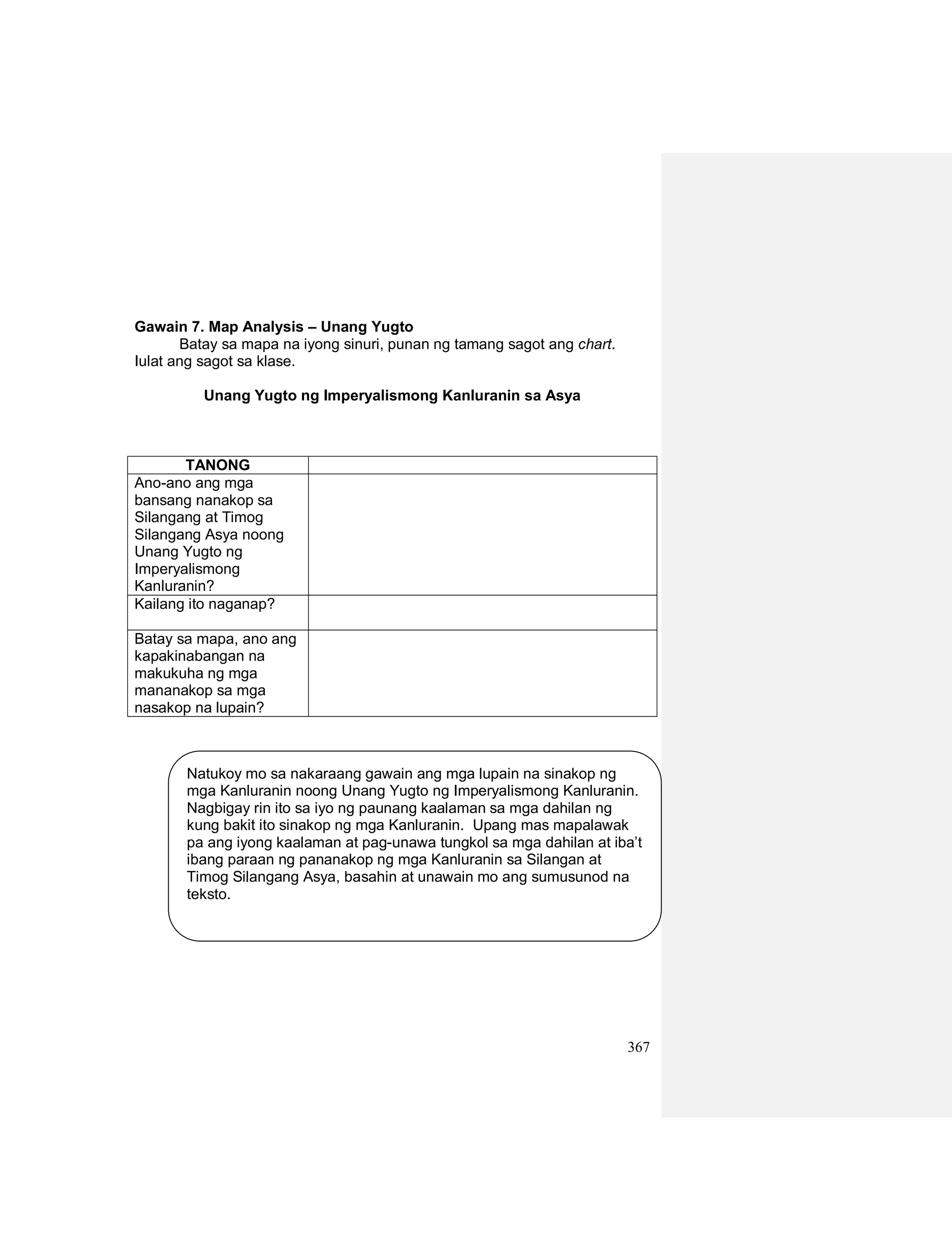 Araling Panlipunan Grade 8 Fourth Quarter Module | PDF