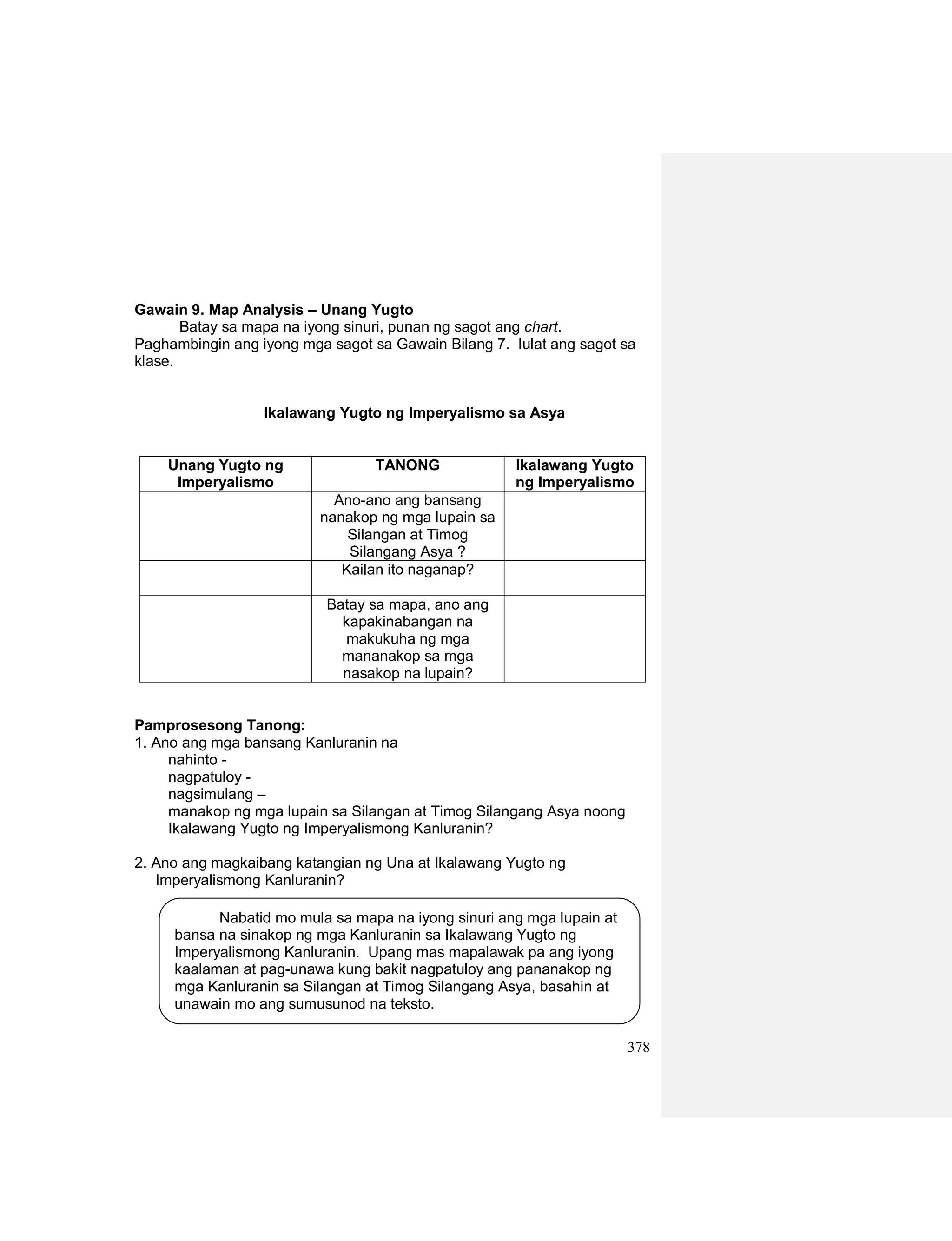 Araling Panlipunan Grade 8 Fourth Quarter Module | PDF