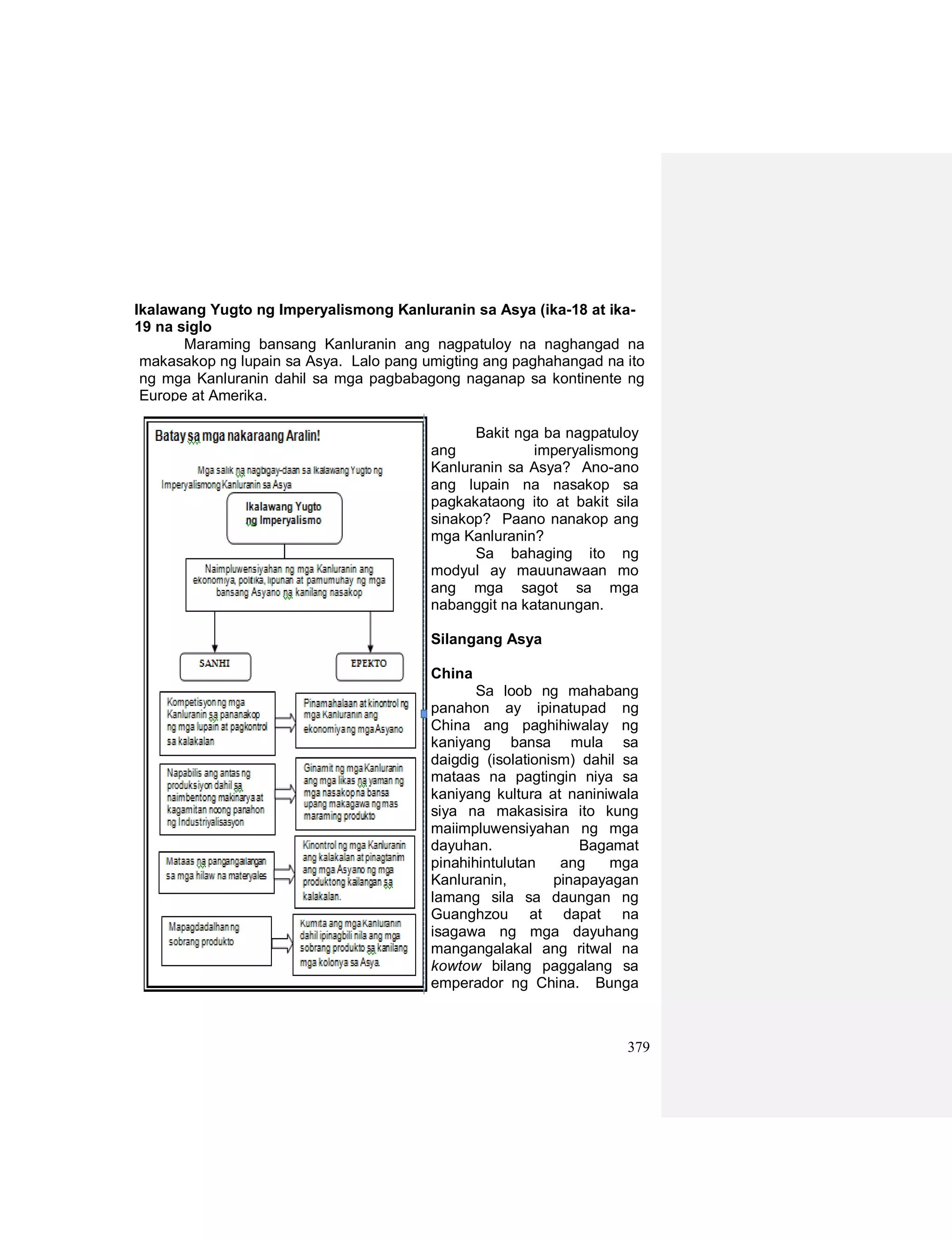 Araling Panlipunan Grade 8 Fourth Quarter Module | PDF