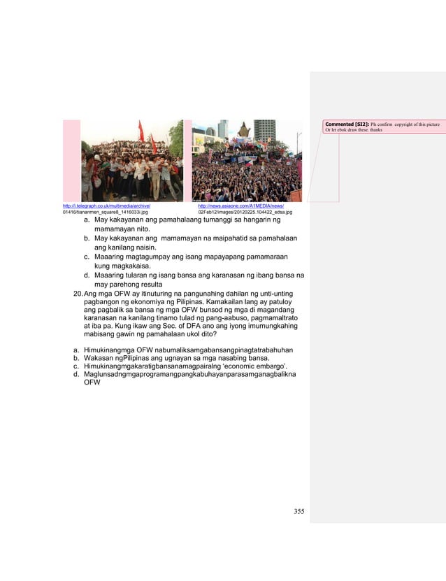 Araling Panlipunan Grade 8 Fourth Quarter Module | PDF