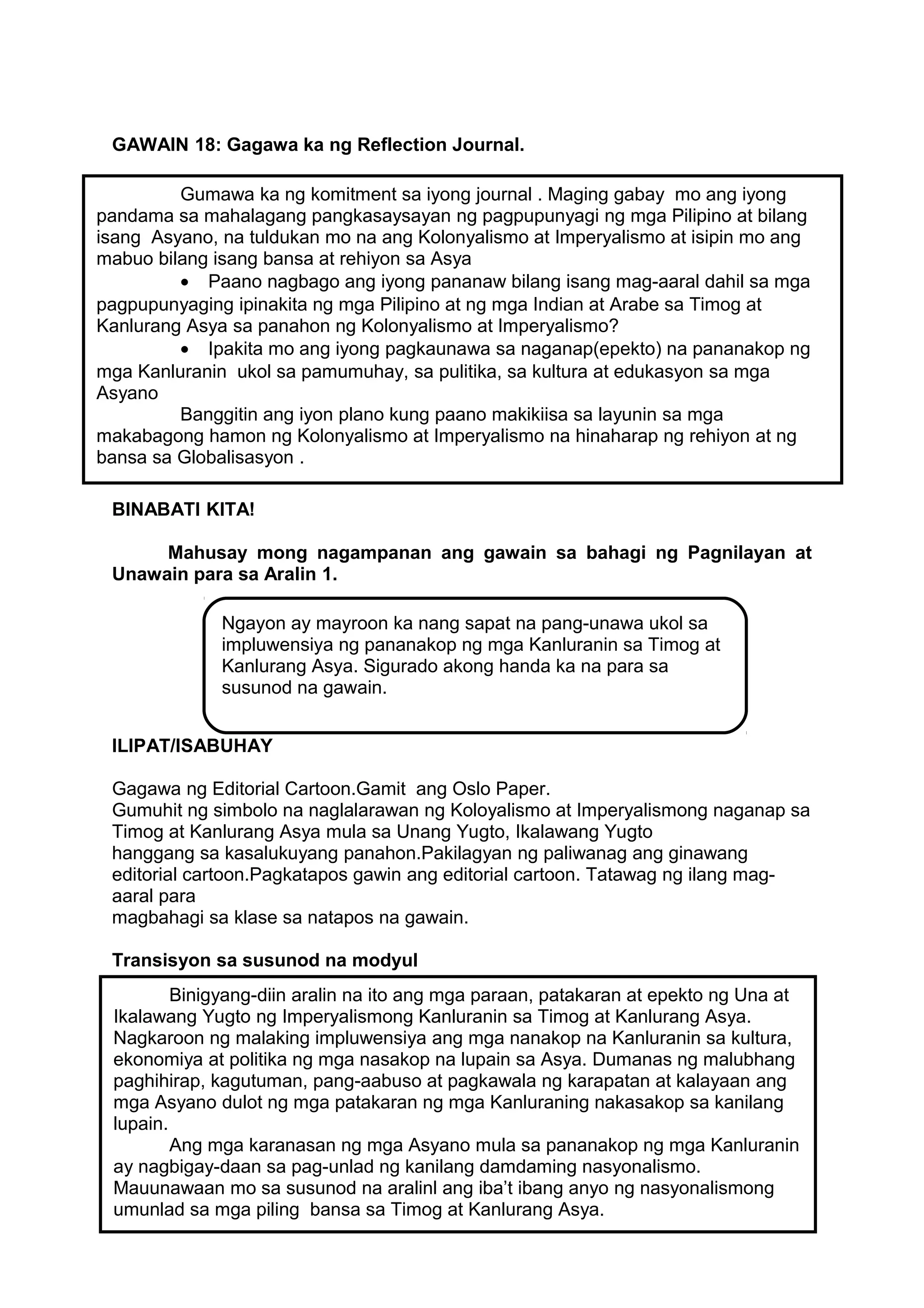 Ap gr. 8 q3 ( module 3) | DOC