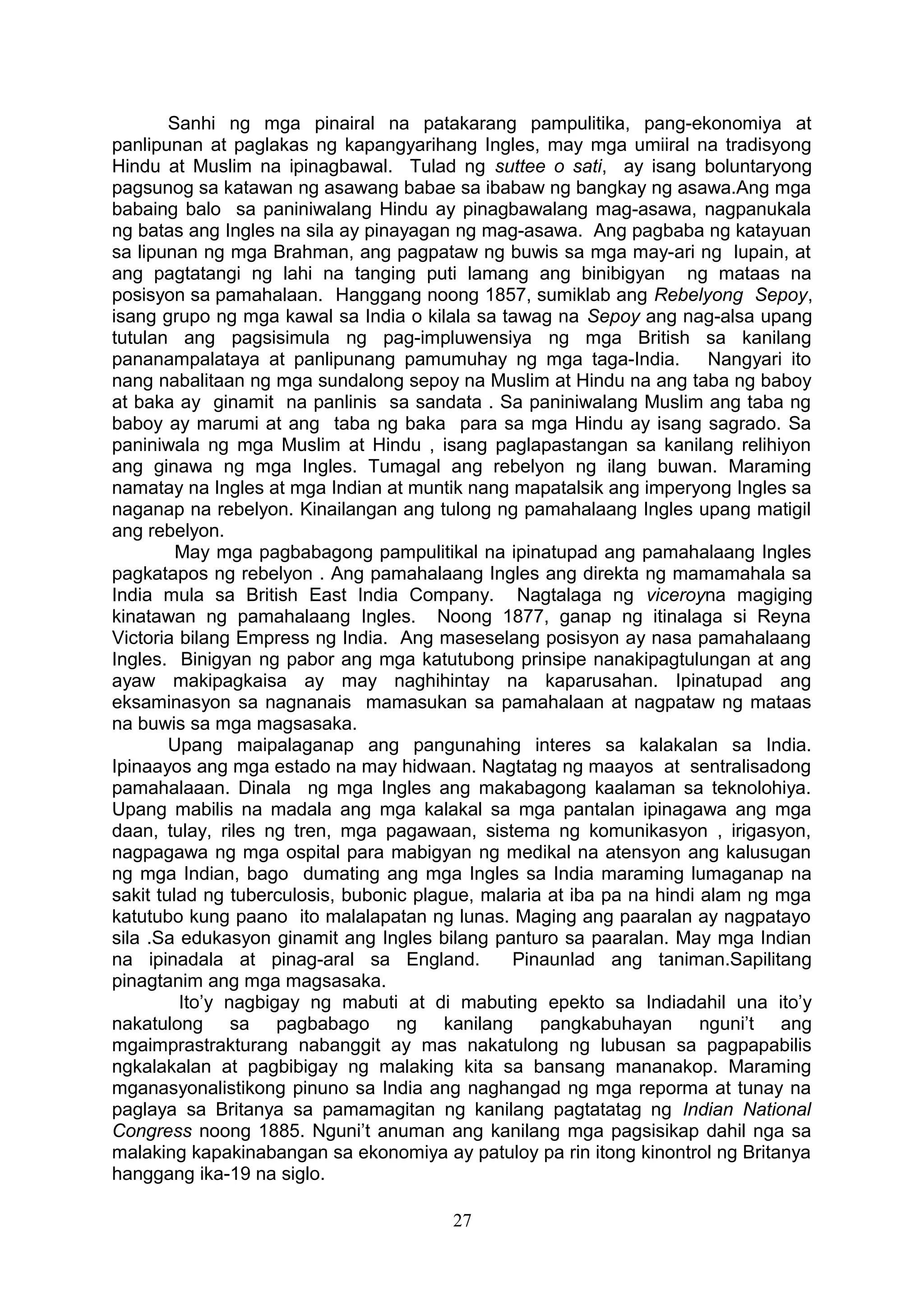Ap gr. 8 q3 ( module 3) - grade 8 learning modules | DOC