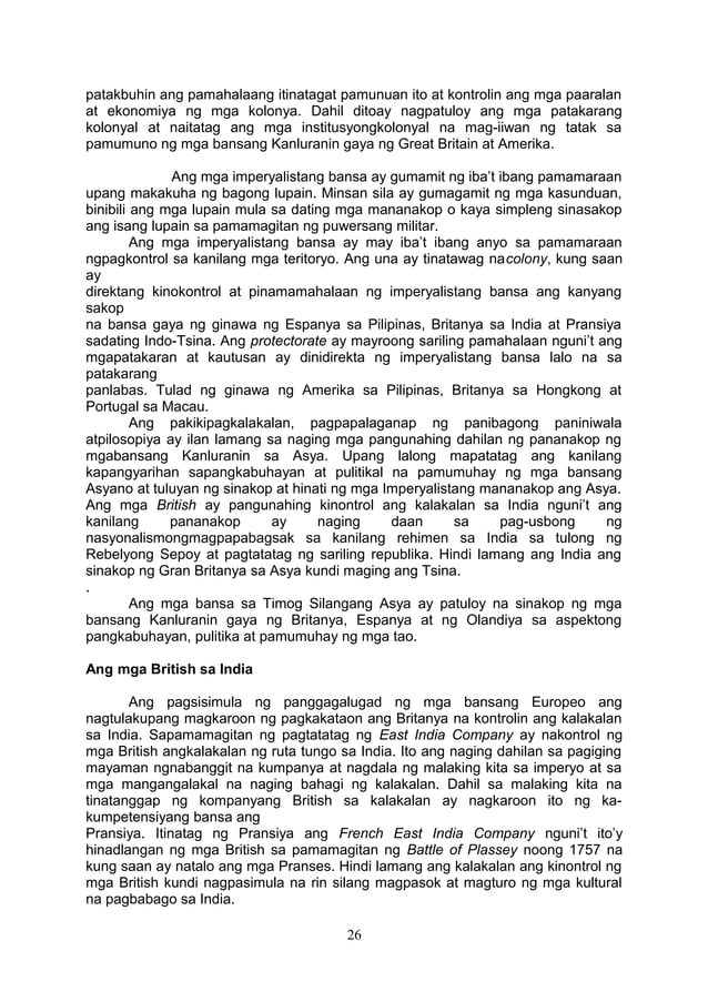 Ap gr. 8 q3 ( module 3) - grade 8 learning modules | DOC