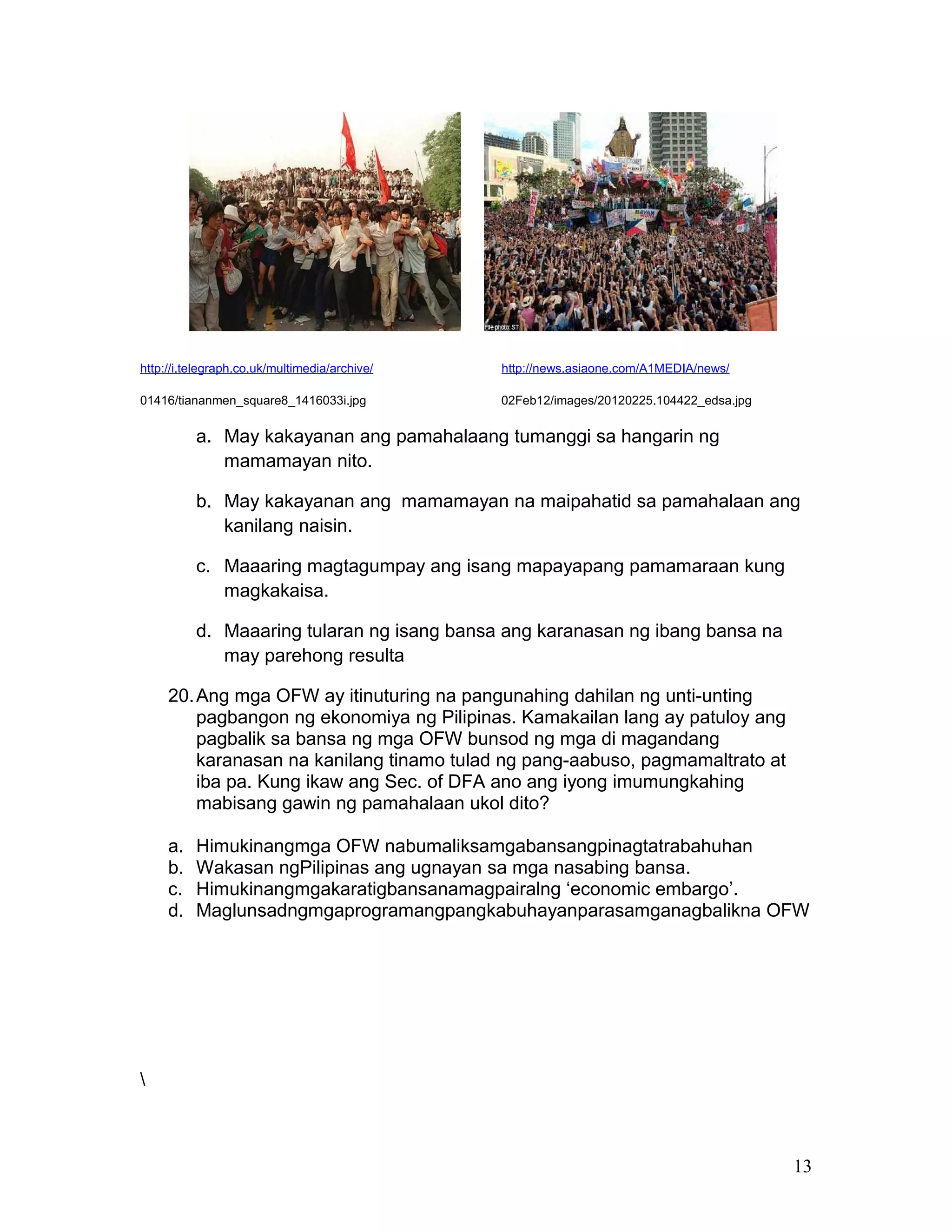 Ap gr. 8 q4 ( module 4) - grade 8 learning modules | DOC