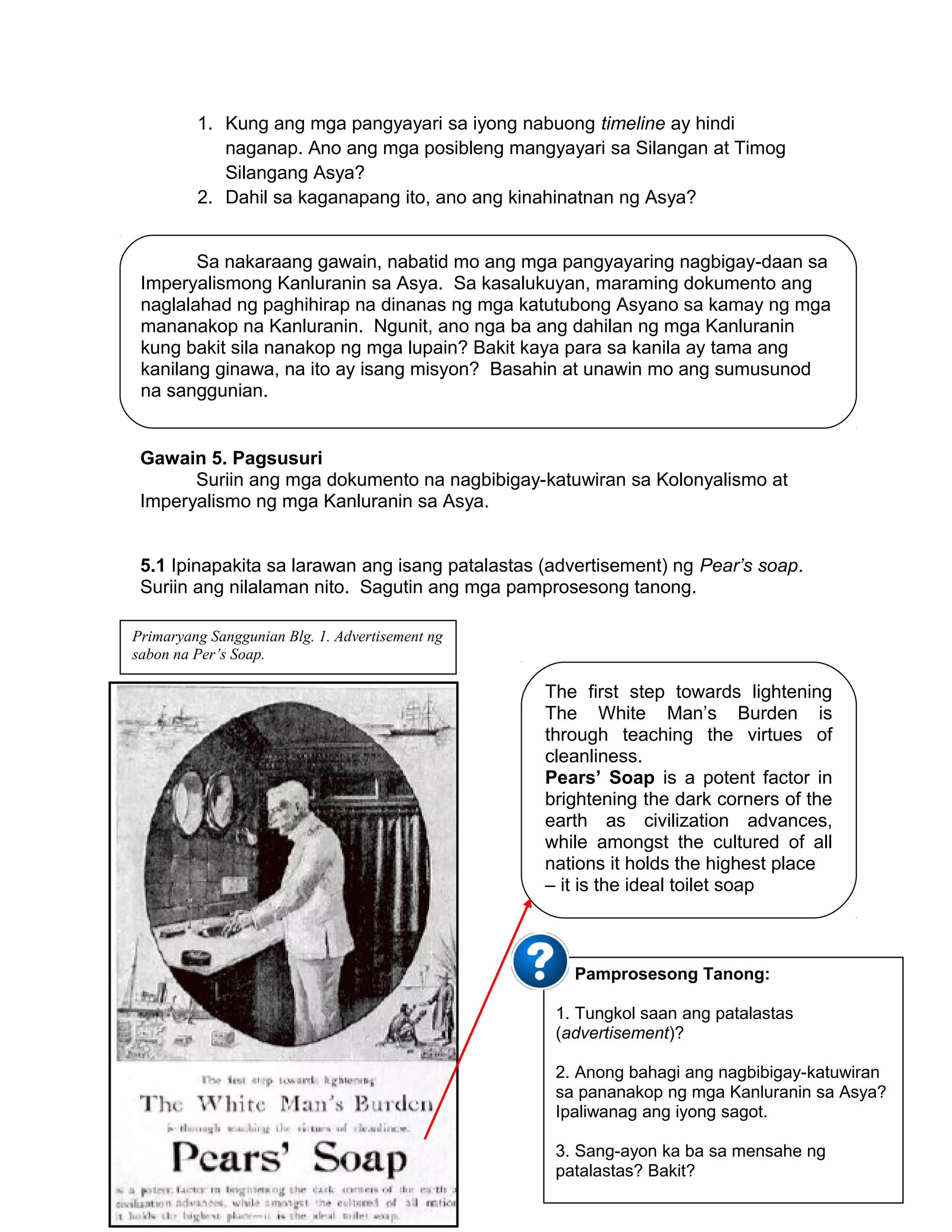 Ap gr. 8 q4 ( module 4) - grade 8 learning modules | DOC
