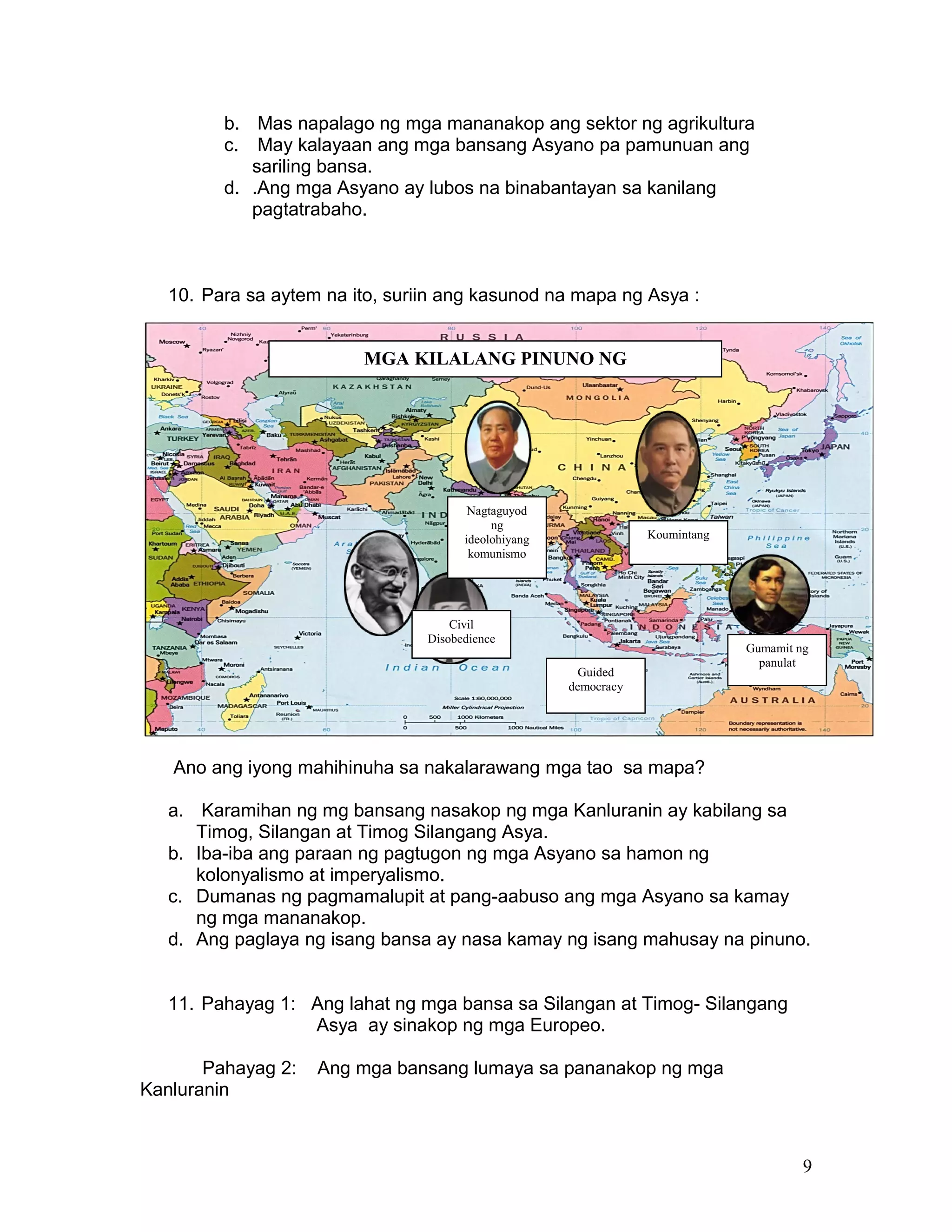 Ap gr. 8 q4 ( module 4) - grade 8 learning modules | DOC