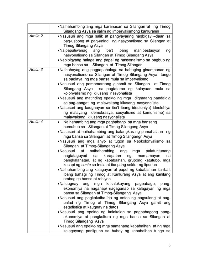 Ap gr. 8 q4 ( module 4) - grade 8 learning modules | DOC