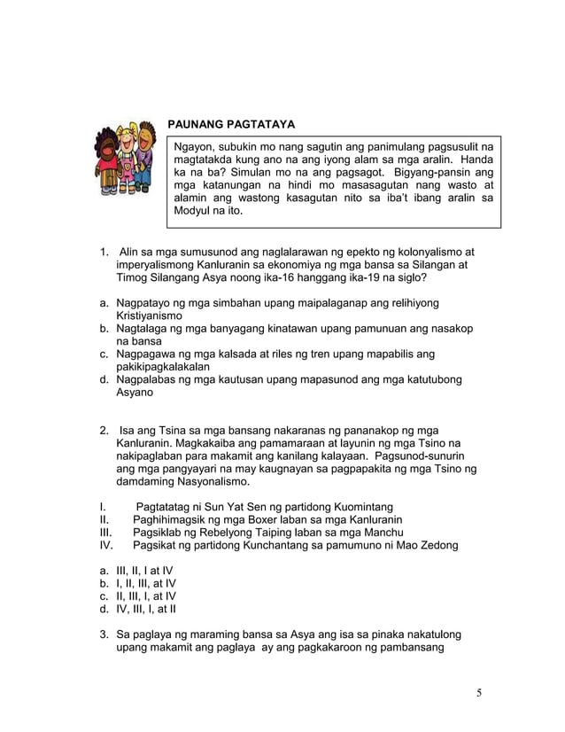 Ap gr. 8 q4 ( module 4) - grade 8 learning modules | DOC