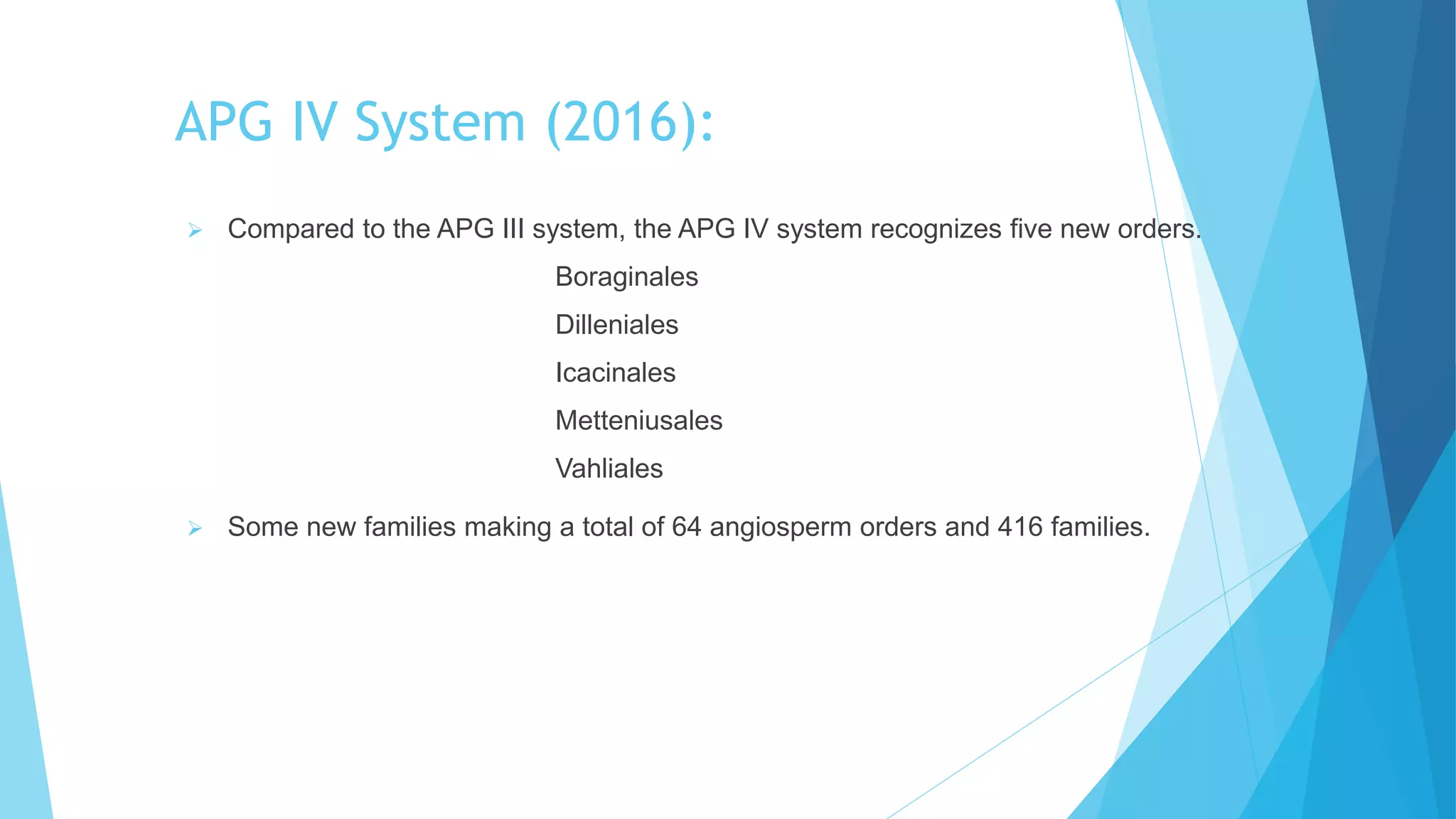 APG system of classification.pptx
