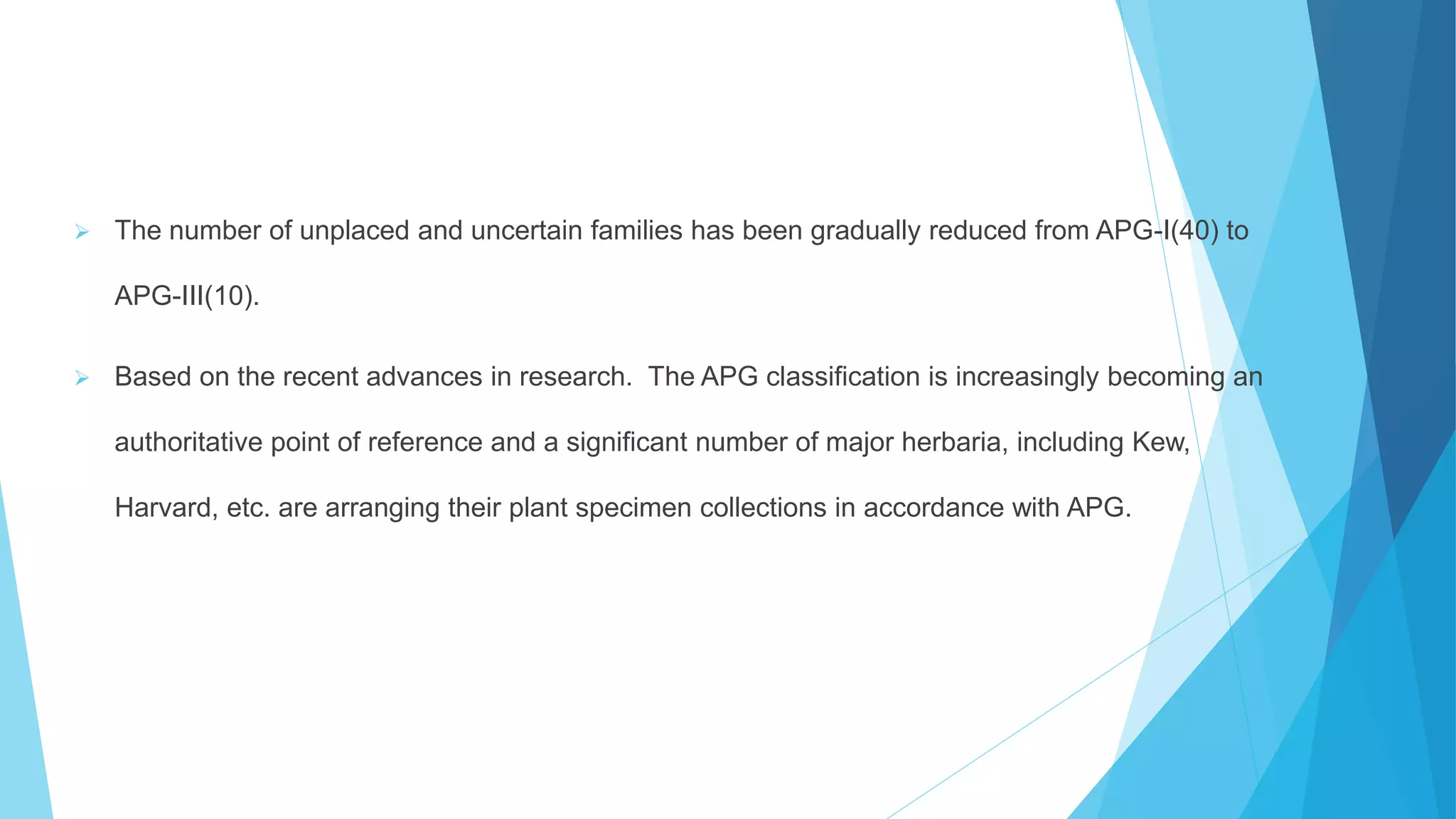 APG system of classification.pptx