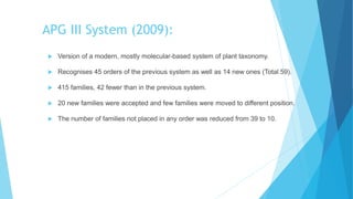 APG system of classification.pptx