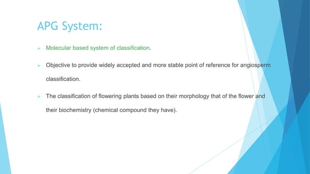 APG system of classification.pptx