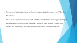 APG system of classification.pptx