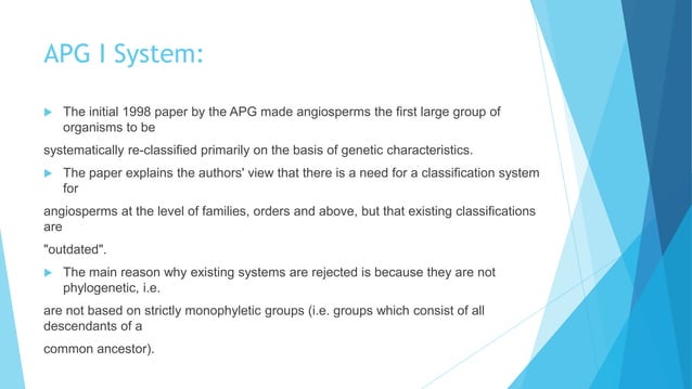 APG system of classification.pptx