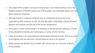 APG system of classification.pptx