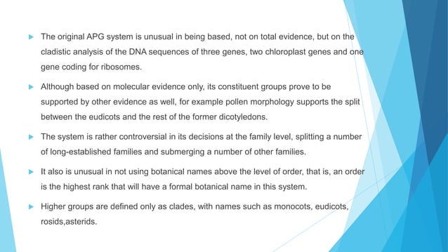 APG system of classification.pptx