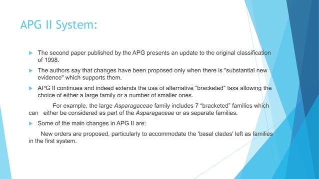 APG system of classification.pptx