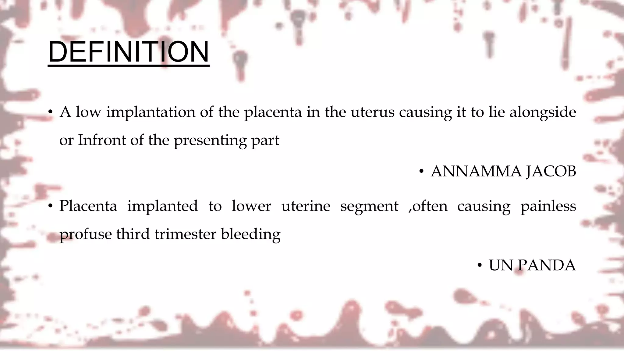Aph-Antepartum Hemorrhage | PPT