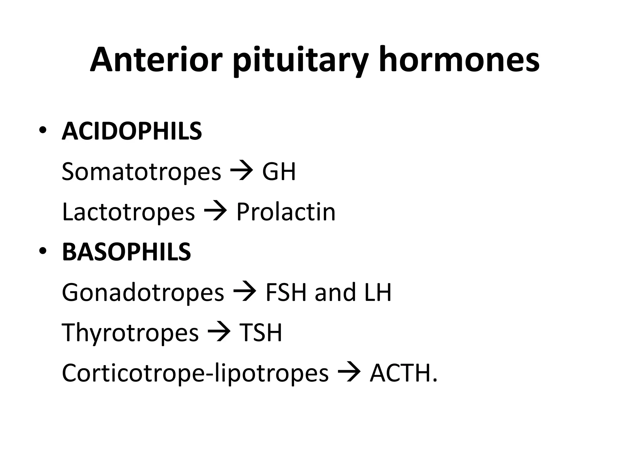anterior pituitary hormone | PPTX
