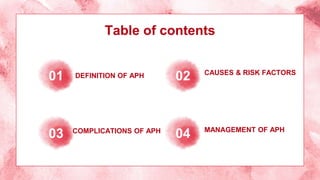 APH(Antepartum Hemorrhage)& PPH(Postpartum hemorrhage).pptx